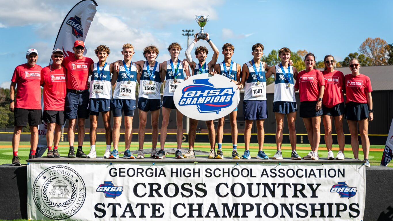 Milton Eagles boys XC team runs to the top as state champions - BVM Sports