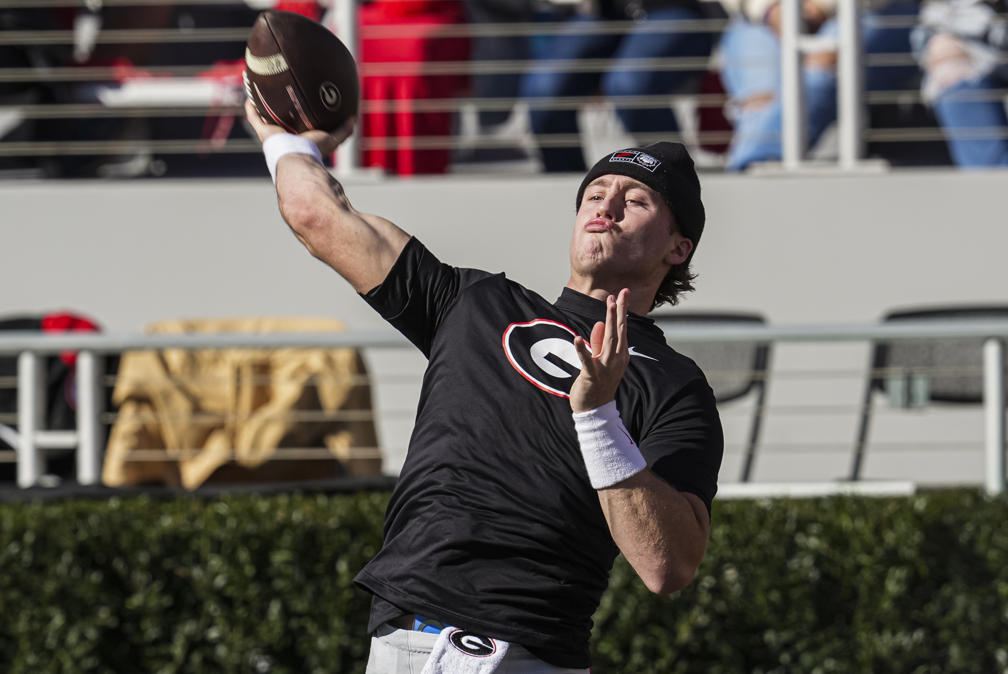 Georgia quarterback options for 2025 college football season