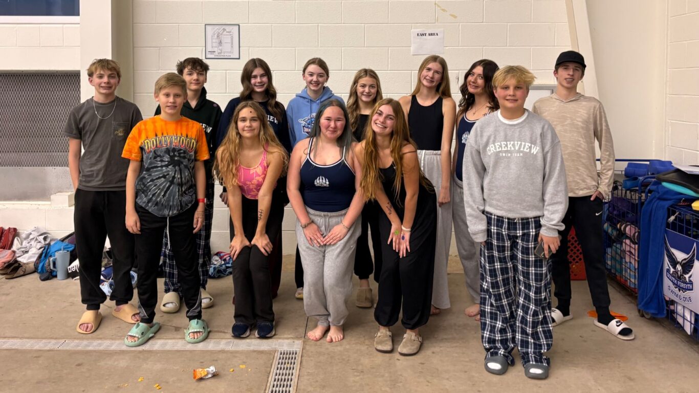 Making waves: Creekview Junior Grizzlies swim team celebrates a ...